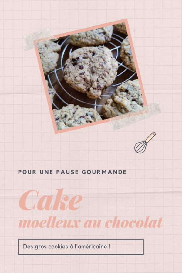 {Recette} Cookies moelleux au chocolat à l'américaine - Knit Spirit